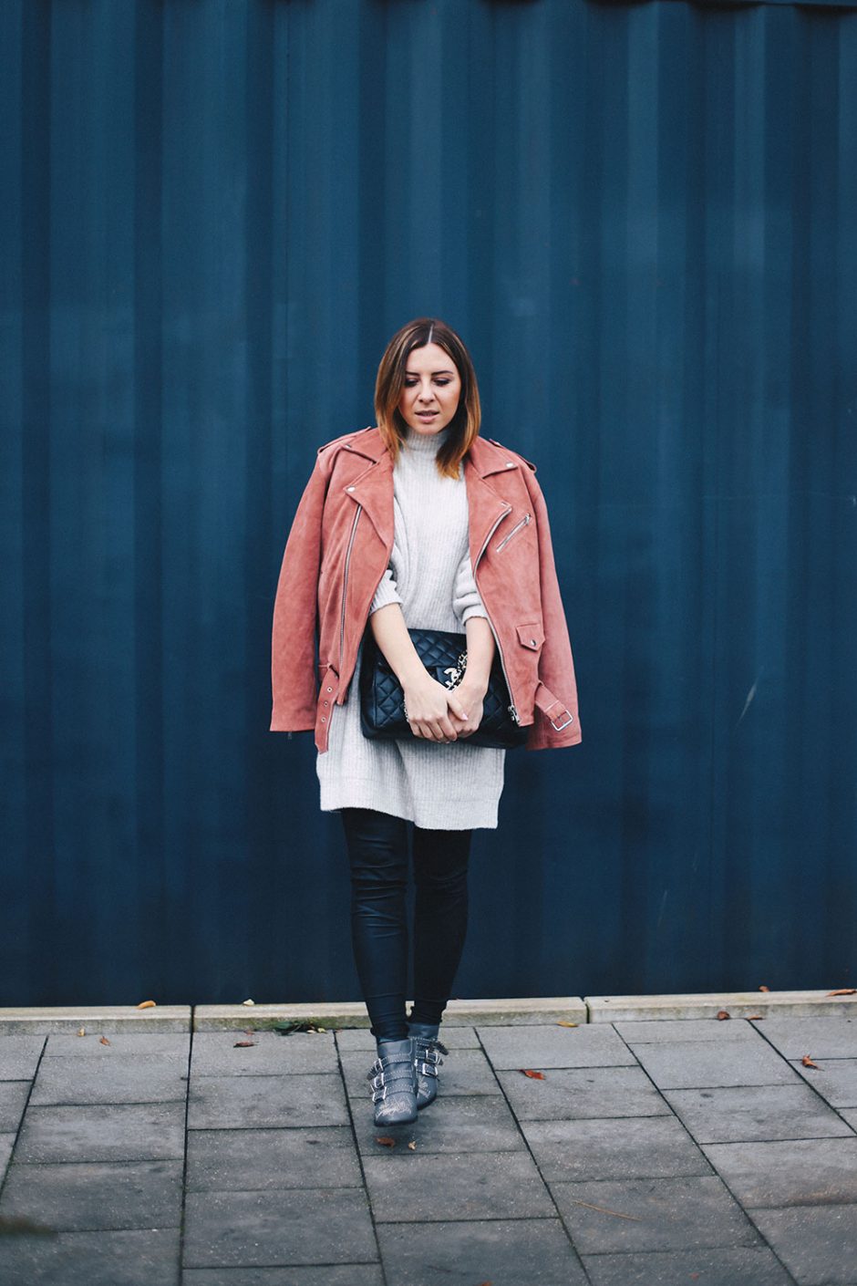 Wunderbar Outfit Mit Lederjacke Damen Fotos