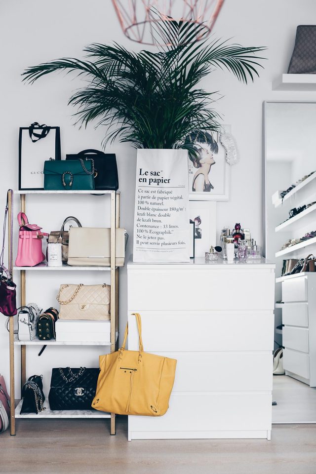 IKEA Hyllis Hack: Meine DIY Taschen-Aufbewahrung im Ankleideraum ...