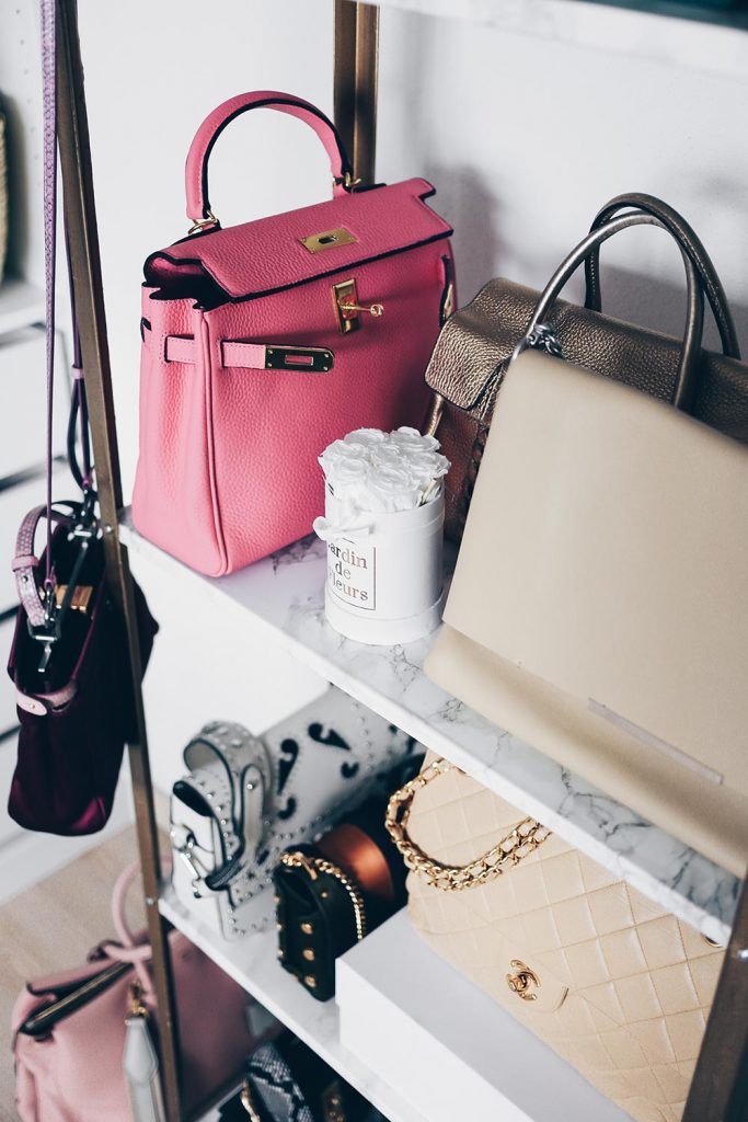 IKEA Hyllis Hack: Meine DIY Taschen-Aufbewahrung im Ankleideraum ...