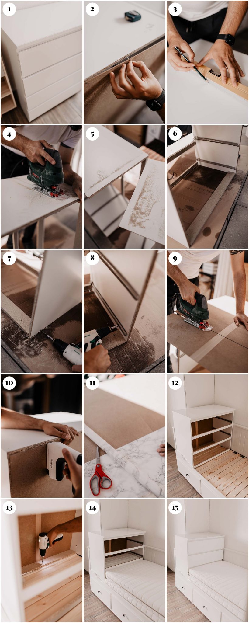 Hemnes Tagesbett Hack