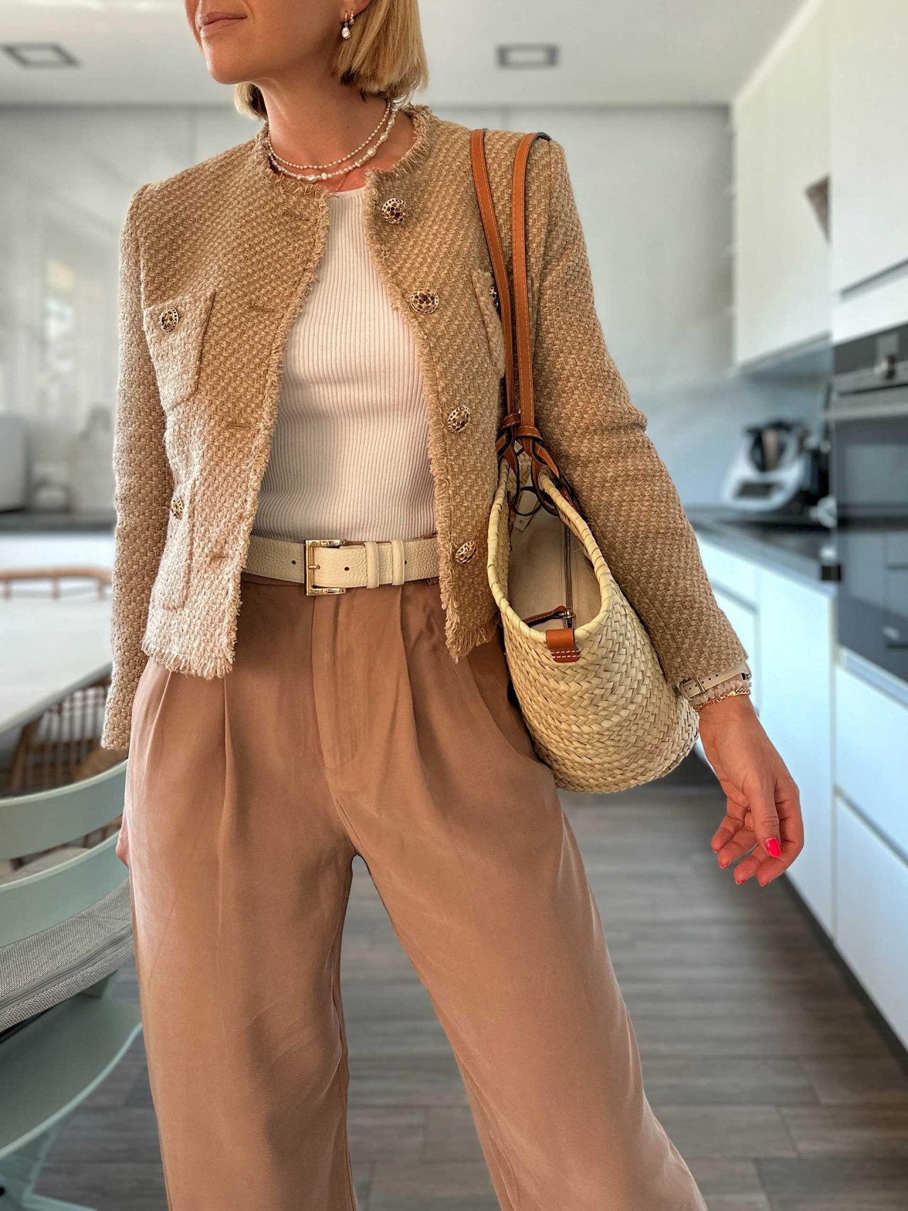 Bouclé kombinieren: Bouclé Jacken und Co. + 6 Herbst Outfits